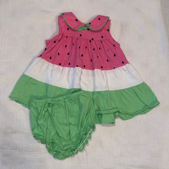 Good Lad | Dresses | Good Lad Baby Girls Watermelon Collared Dress With ...